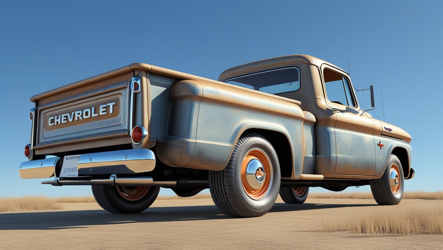 1963 - 1966 GM Long Bed Stepside – Hindsight Bedwood